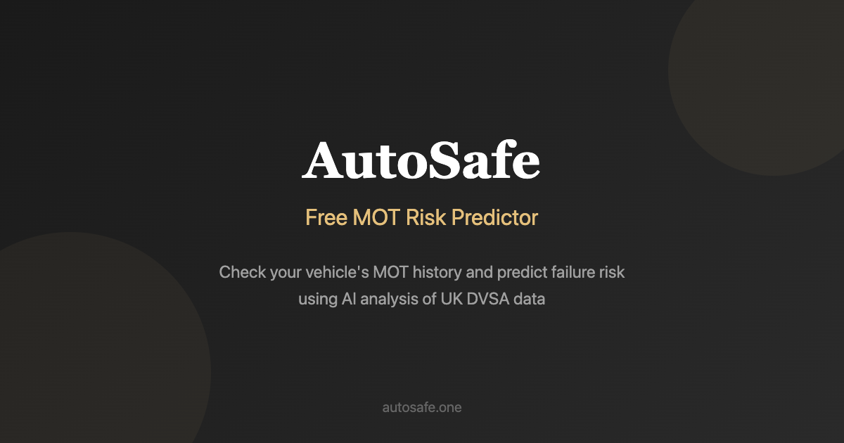 MOT Defect Categories Explained: Minor, Major & Dangerous | AutoSafe